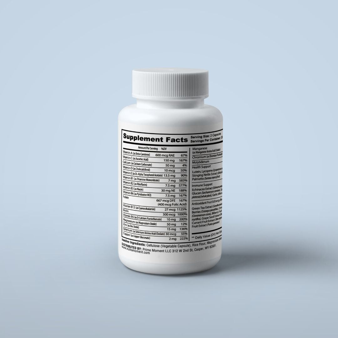 Complete Multivitamins for Men | Nutra Moment